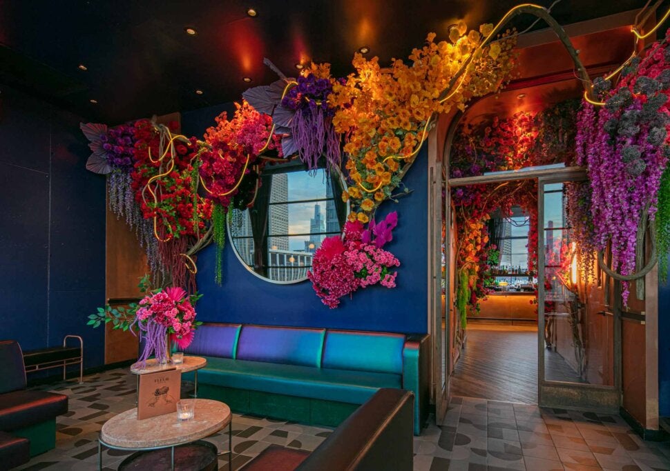 The Fleur Room Launches Afterwork Cocktails with New Hanging Gardens