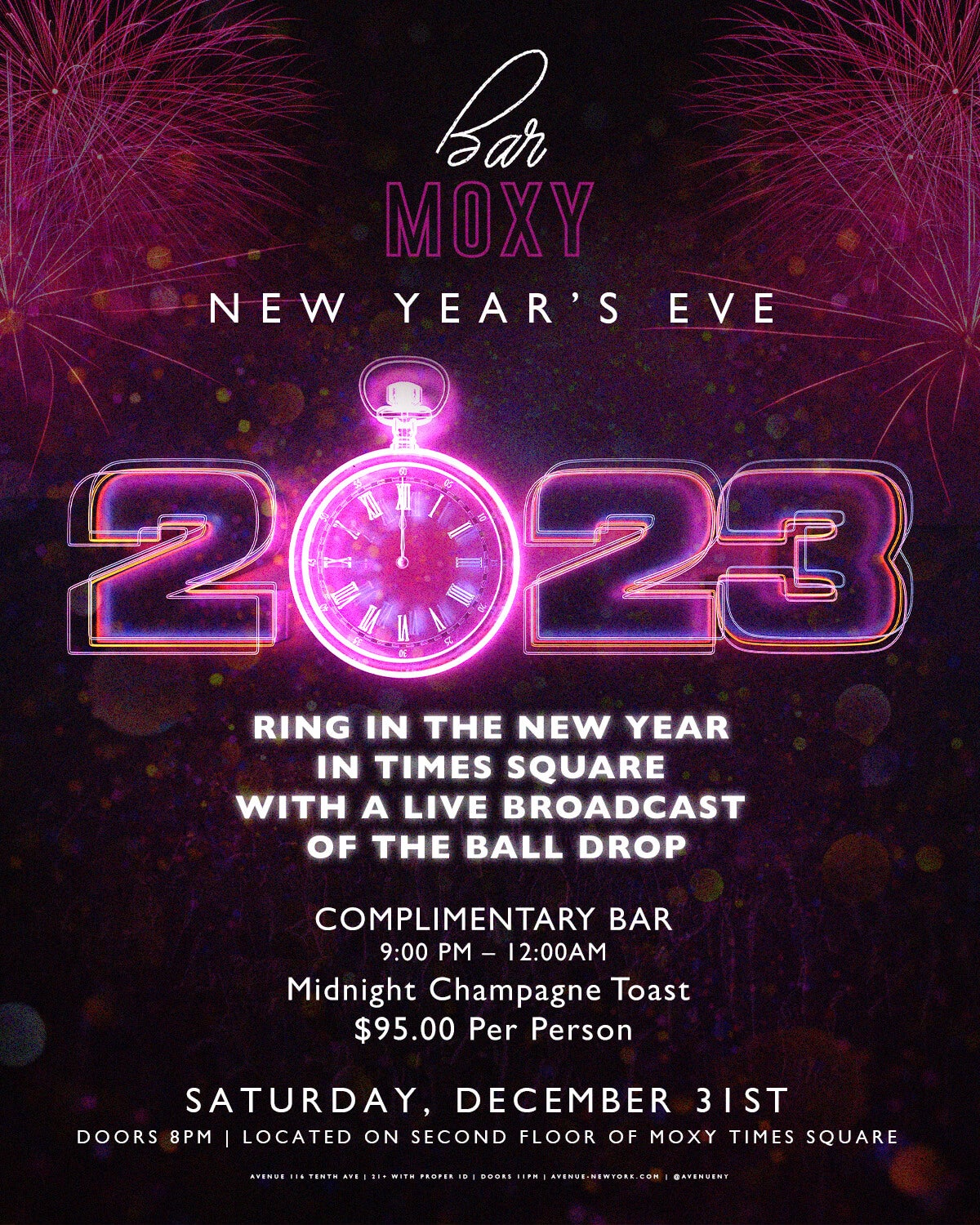 12 31 22 New Years Eve Bar Moxy New York Tao Group Hospitality 12 31 22 New Years Eve Bar Moxy New York Tao Group Hospitality