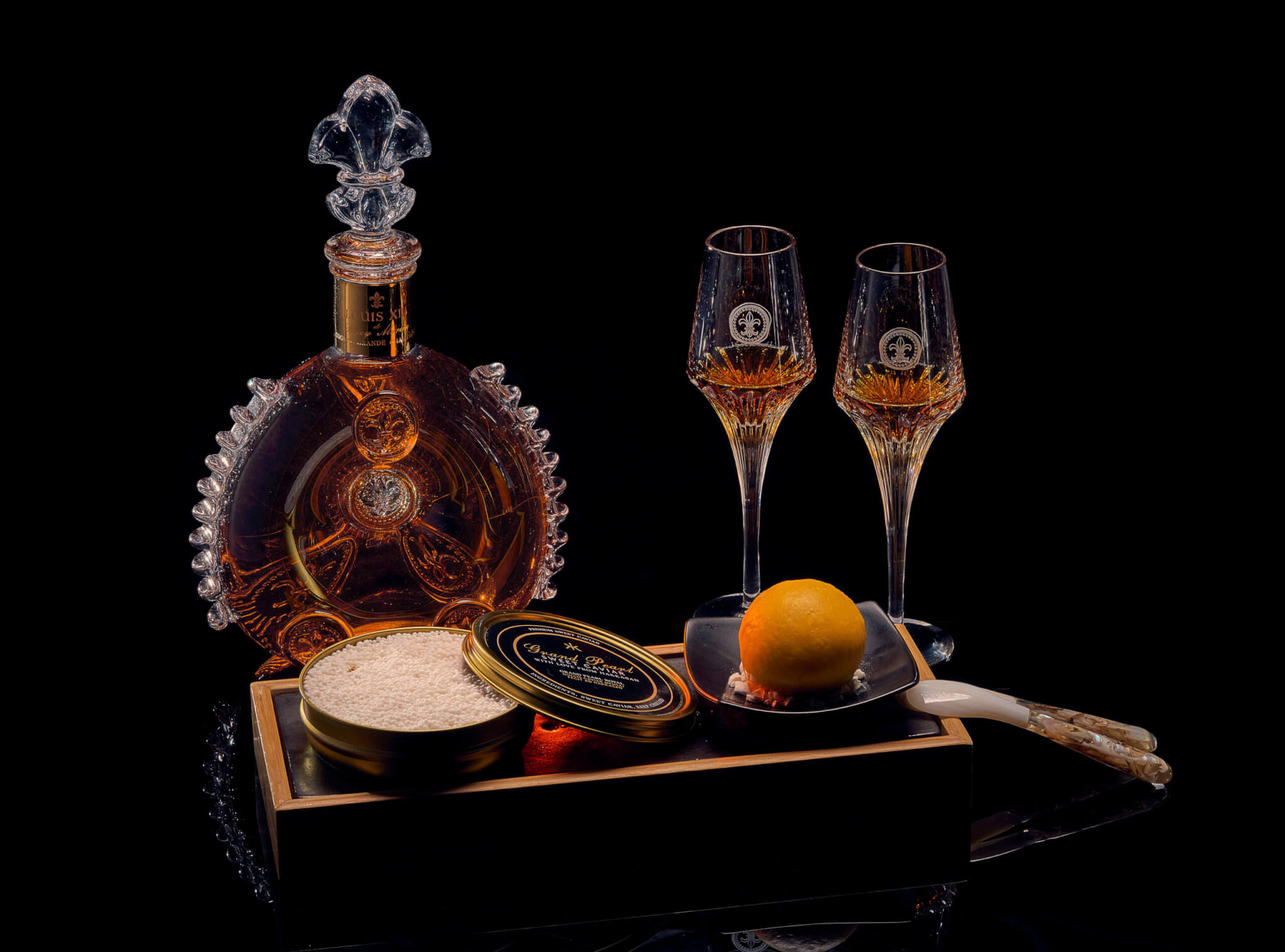 Introducing the LOUIS XIII Cognac x Hakkasan Sweet Caviar Dessert ...