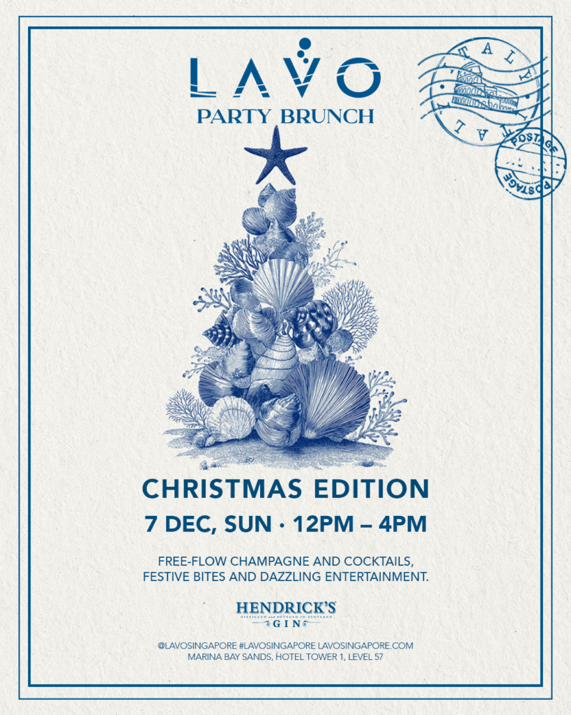 LAVO Party Brunch Christmas Edition | Singapore