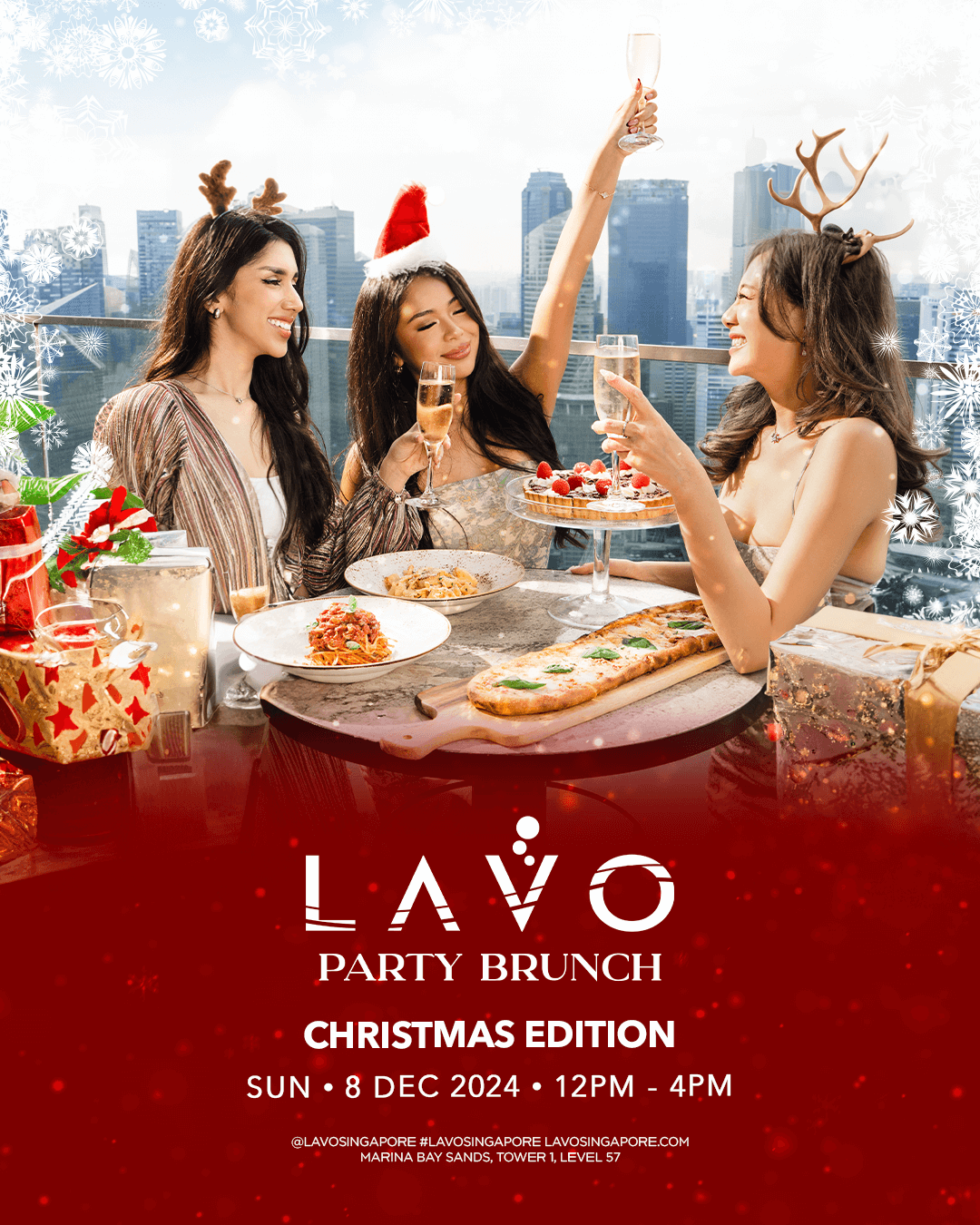 LAVO Party Brunch Christmas Edition | Singapore
