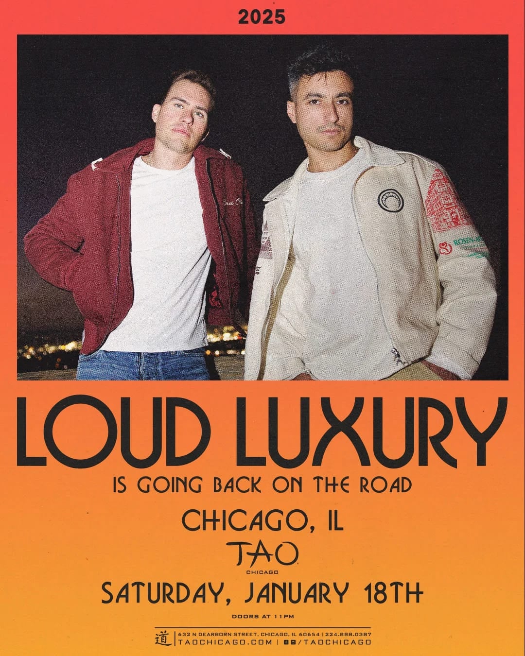1/18/2025 - Loud Luxury - TAO Nightclub - Tao Group Hospitality