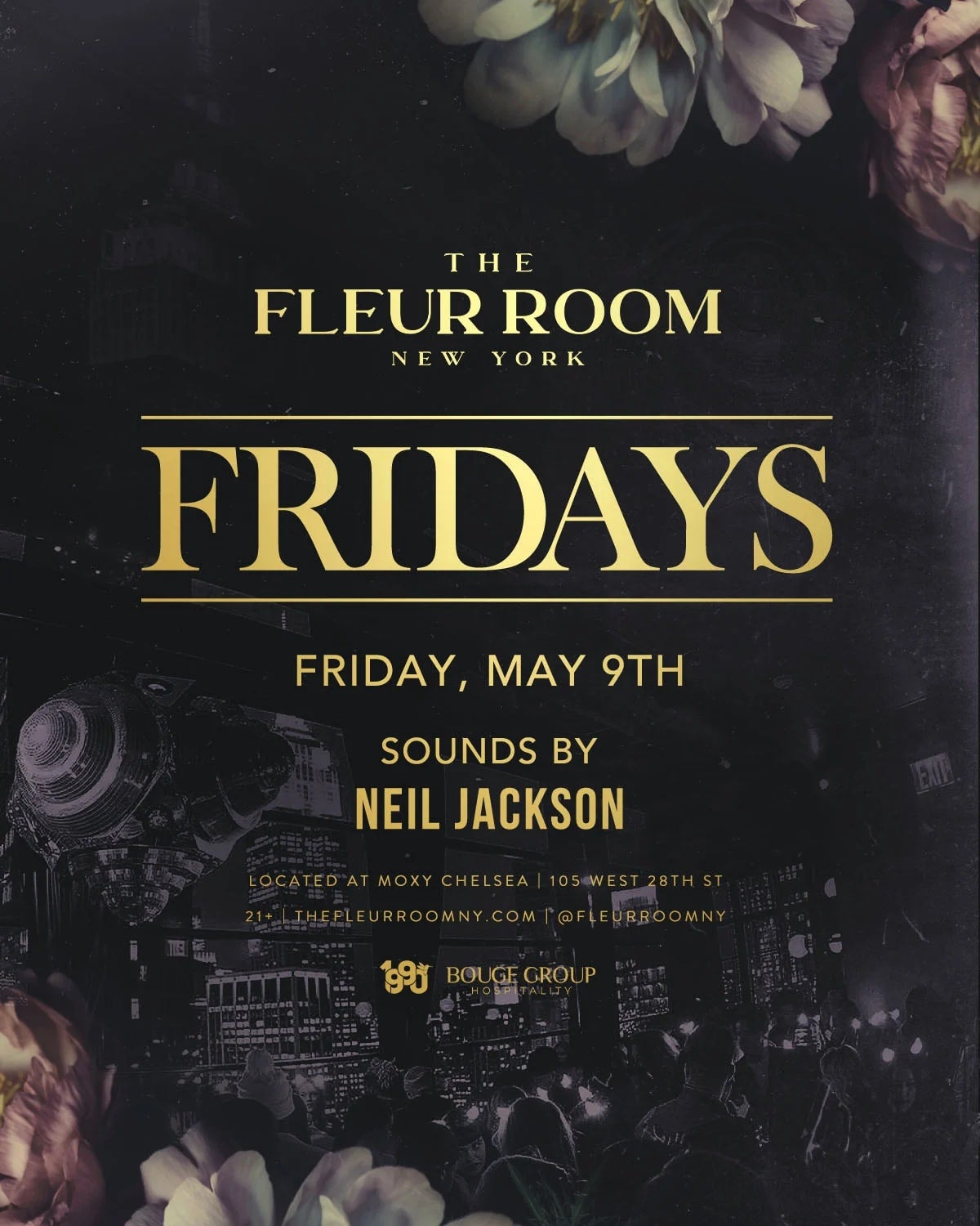 5/9/2025 - Neil Jackson - The Fleur Room - Tao Group Hospitality