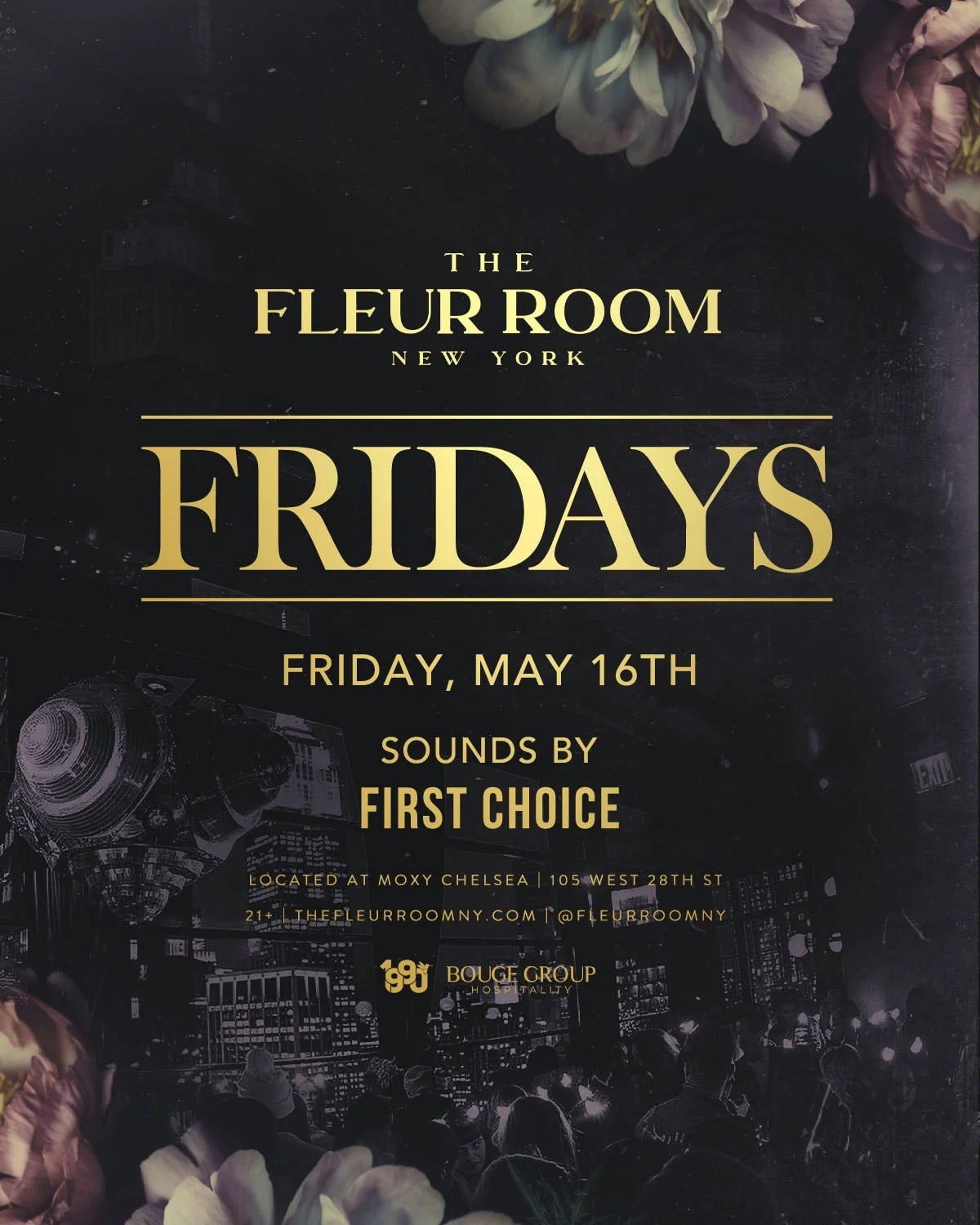 5/16/2025 - First Choice - The Fleur Room - Tao Group Hospitality