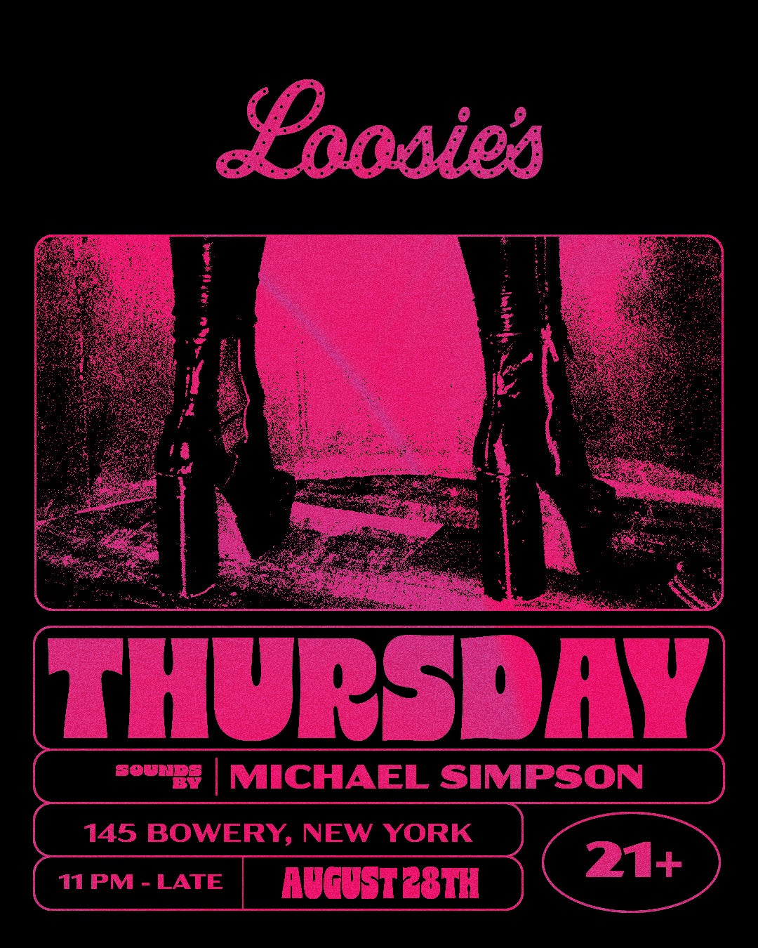 8/28/2025 - Michael Simpson - Loosie’s Nightclub - Tao Group Hospitality