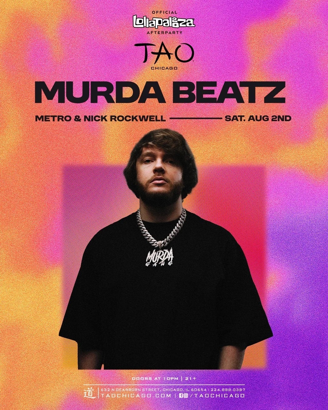 8/2/2025 - Murda Beatz - TAO Nightclub - Tao Group Hospitality